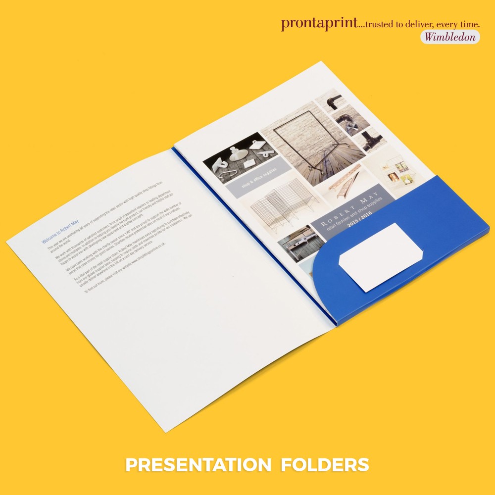 Presentation Folders - Prontaprint Wimbledon