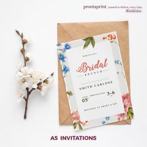 A5 Invitations - Prontaprint Wimbledon