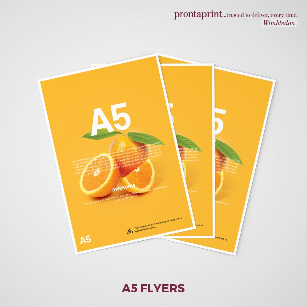A5 Flyers - Prontaprint Wimbledon