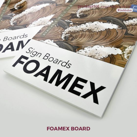 Foamex Board 5mm - Prontaprint Wimbledon