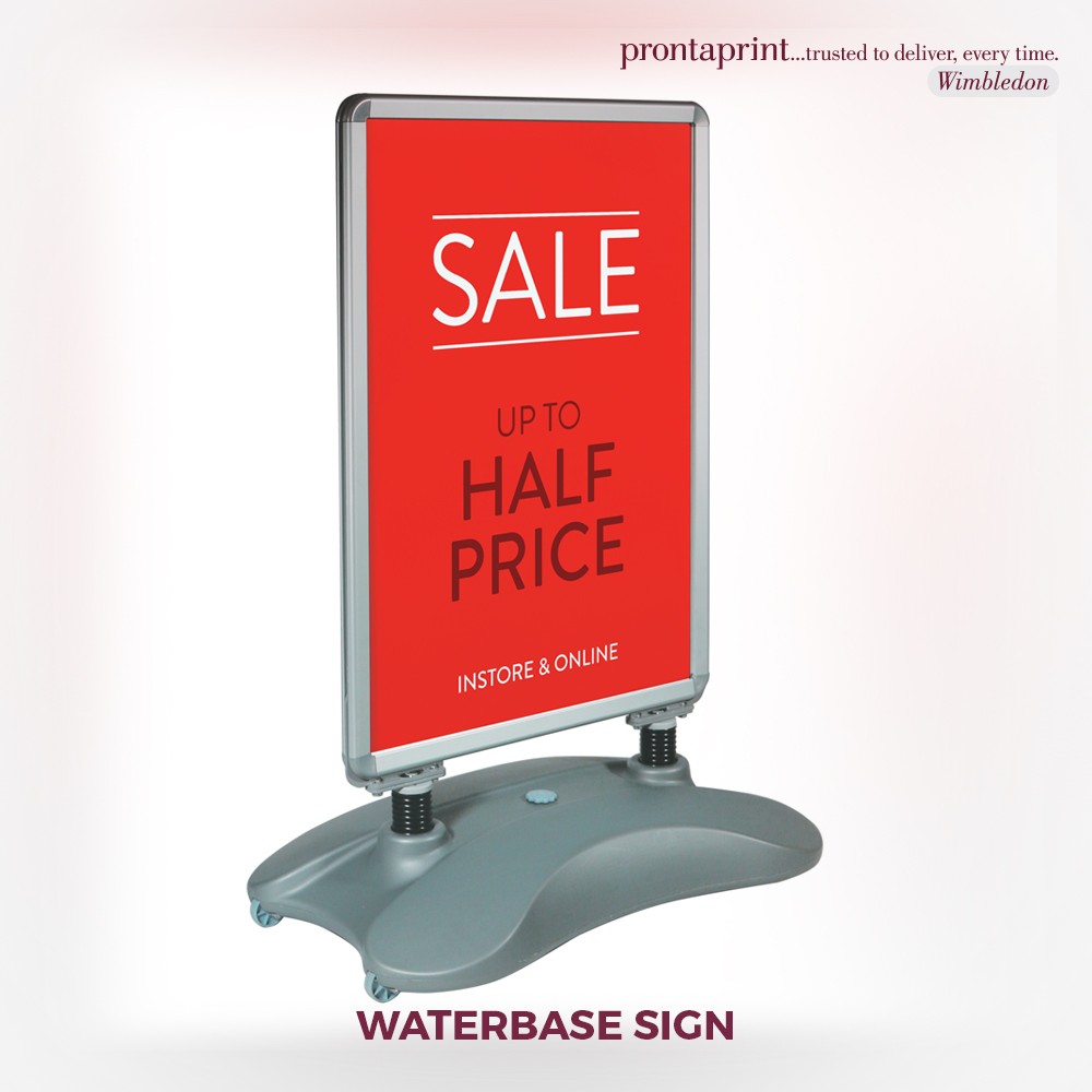 Waterbase Sign - Prontaprint Wimbledon