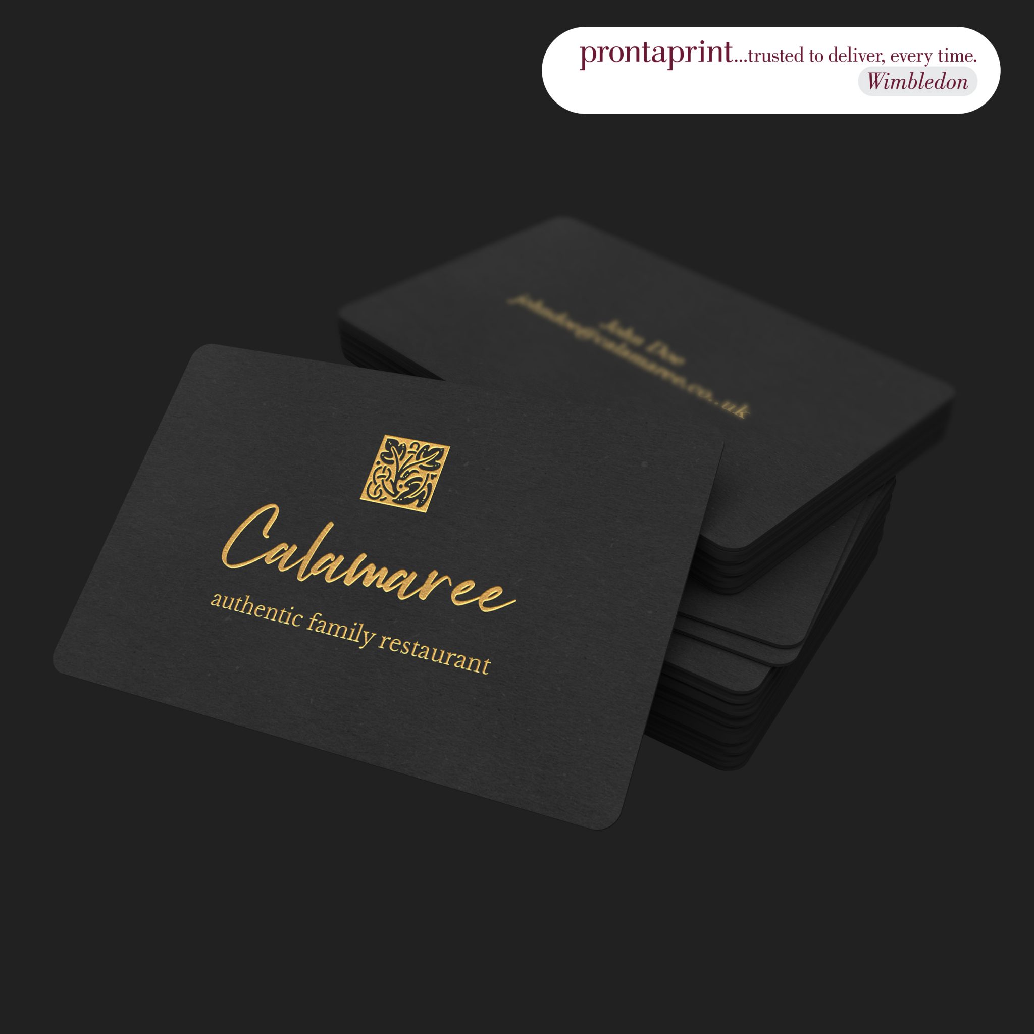 Traditional Business Cards - Prontaprint Wimbledon