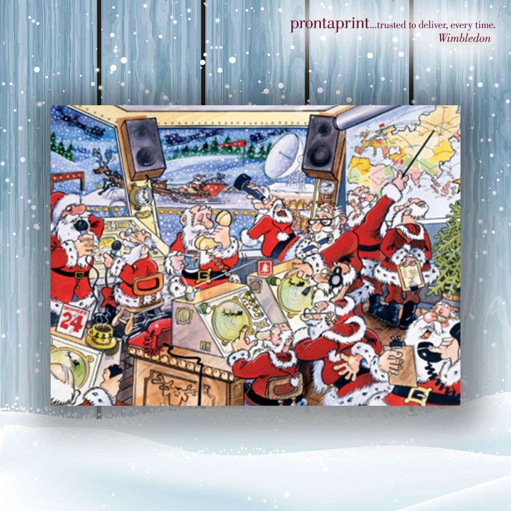 Christmas Control Room - Prontaprint Wimbledon