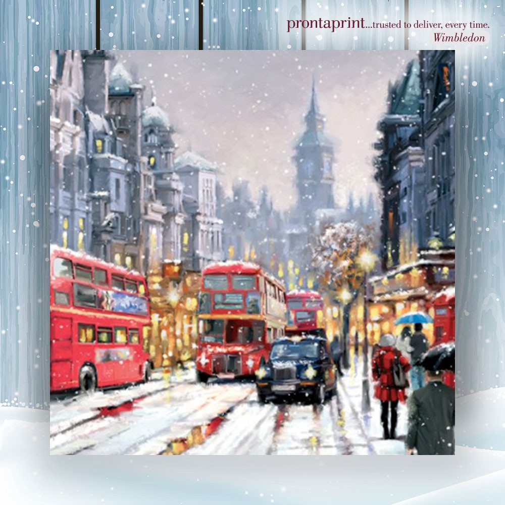 London Winter Scene - Prontaprint Wimbledon